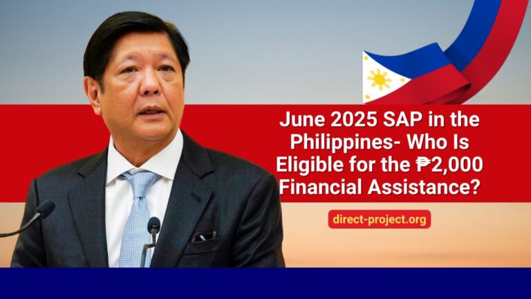 June 2025 SAP in the Philippines- Who Is Eligible for the ₱2,000 ...